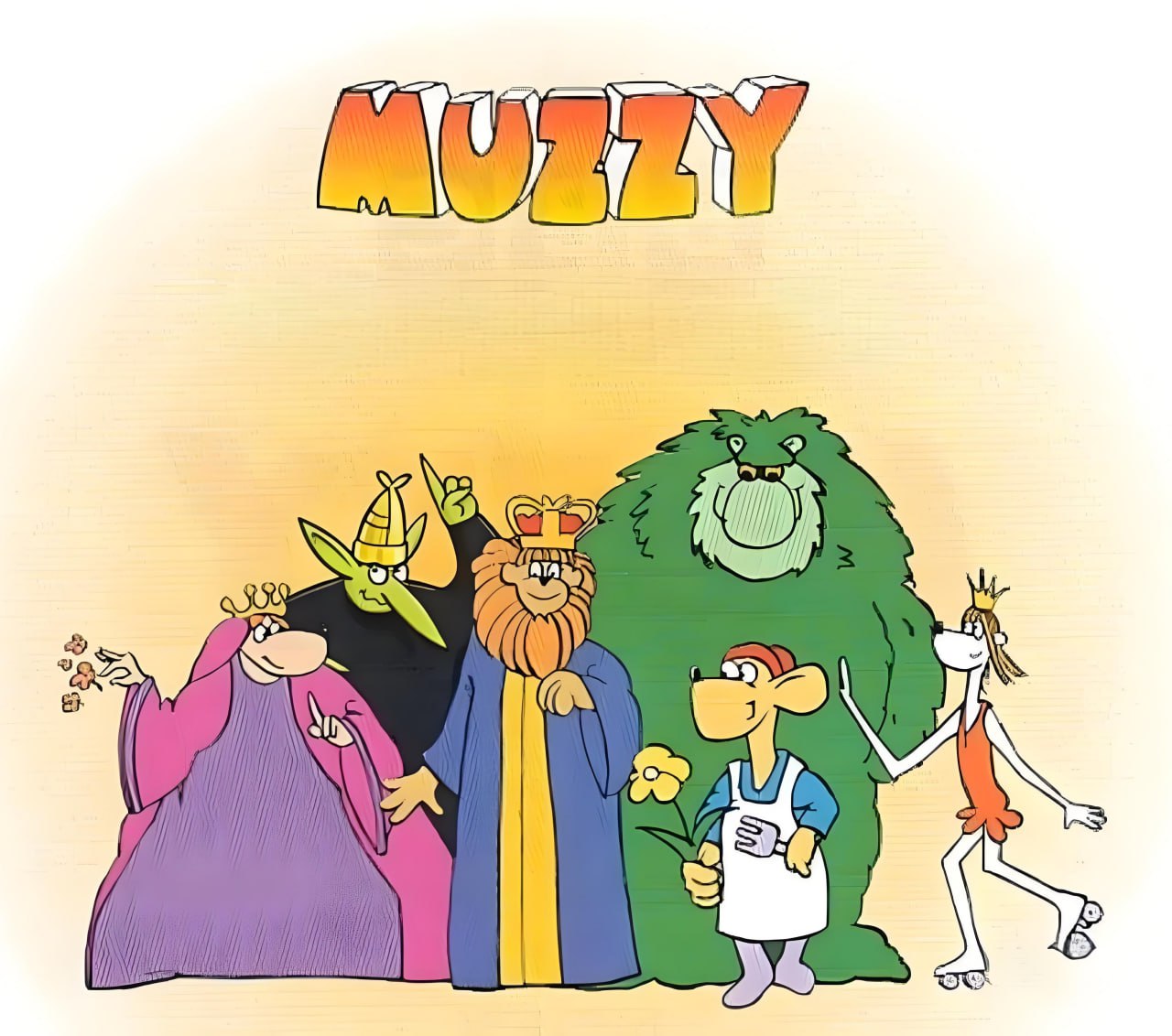 BBC经典英语启蒙动画《玛泽的故事 Big Muzzy (音视频+PDF+单词卡+配套教材) 》 – 自学吧